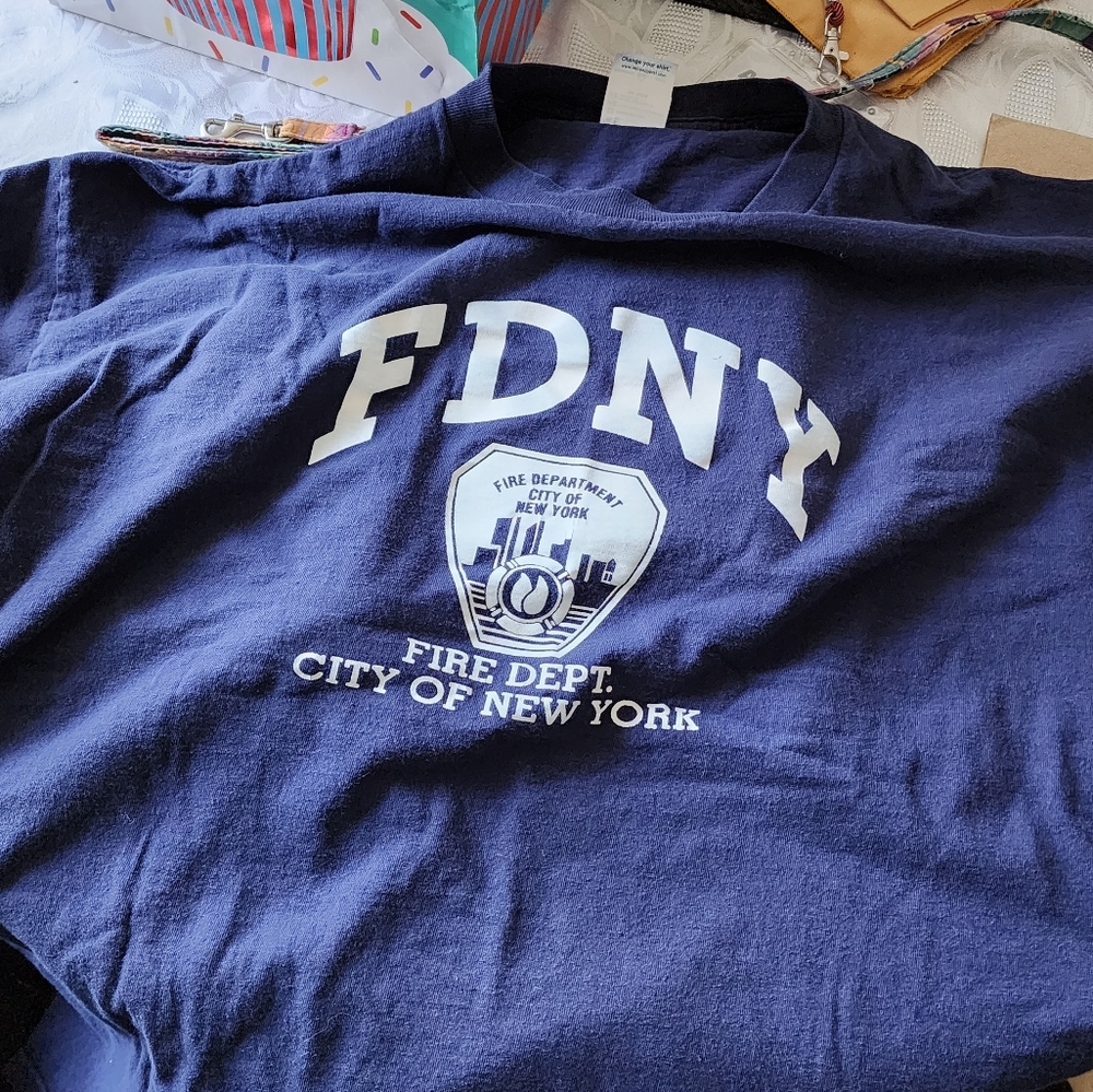 Fdny Shield Long Sleeve Tee - Gem